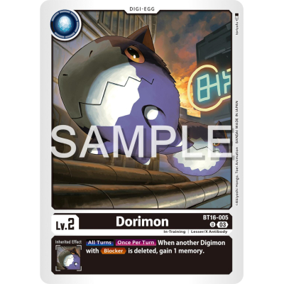 Dorimon - BT16 - Beginning Observer - Big Orbit Cards