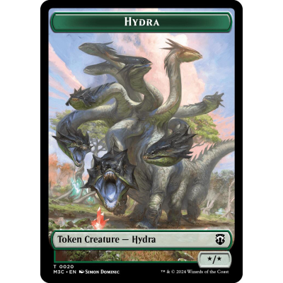 Hydra // Boar Double-Sided Token - Big Orbit Cards