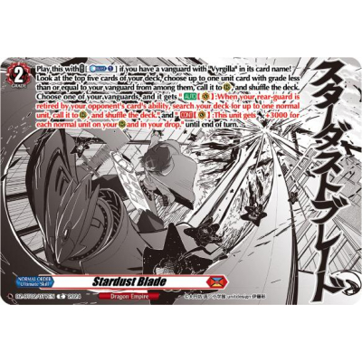 Stardust Blade - Cardfight Vanguard - Big Orbit Cards