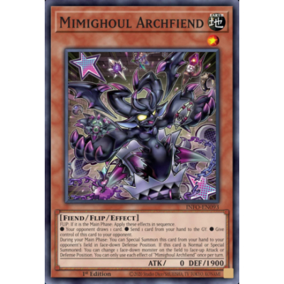 Mimighoul Archfiend - Super Rare (1st - Big Orbit Cards
