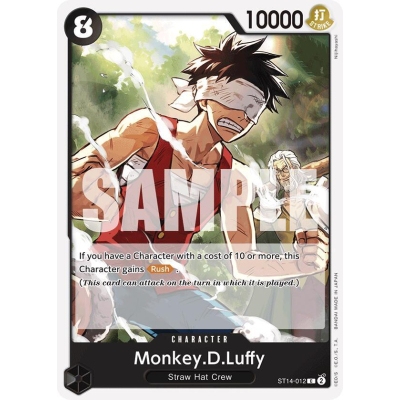 Monkey.D.Luffy (012) - ST14 - 3D2Y - Big Orbit Cards