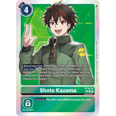Shoto Kazama - Digimon Card Game - Big Orbit Cards