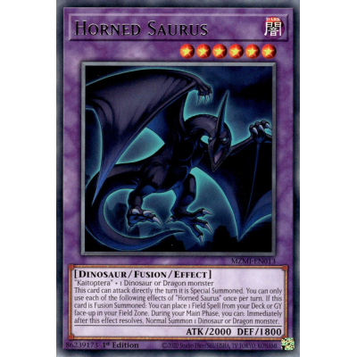 Horned Saurus - Ultra Rare (1st Edition) - Big Orbit Cards