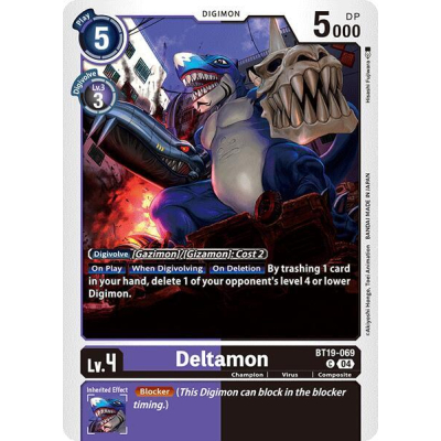 Deltamon (69) - Digimon Card Game - Big Orbit Cards