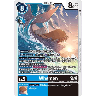 Whamon - EX8 - Chain of Liberation - Big Orbit Cards