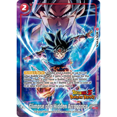 Glimpse of a Hidden Arrogance (Dragon Ball - Big Orbit Cards
