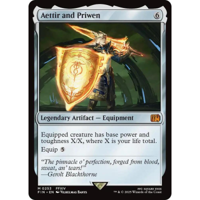 Aettir and Priwen - Magic the Gathering - Big Orbit Cards