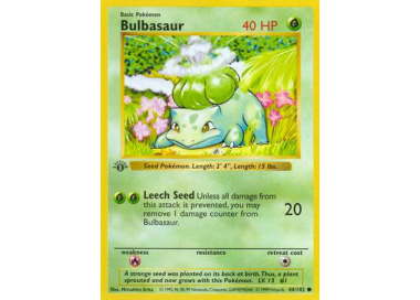 Sell Bulbasaur (1st Edition) - Base Set - Big Orbit Cards