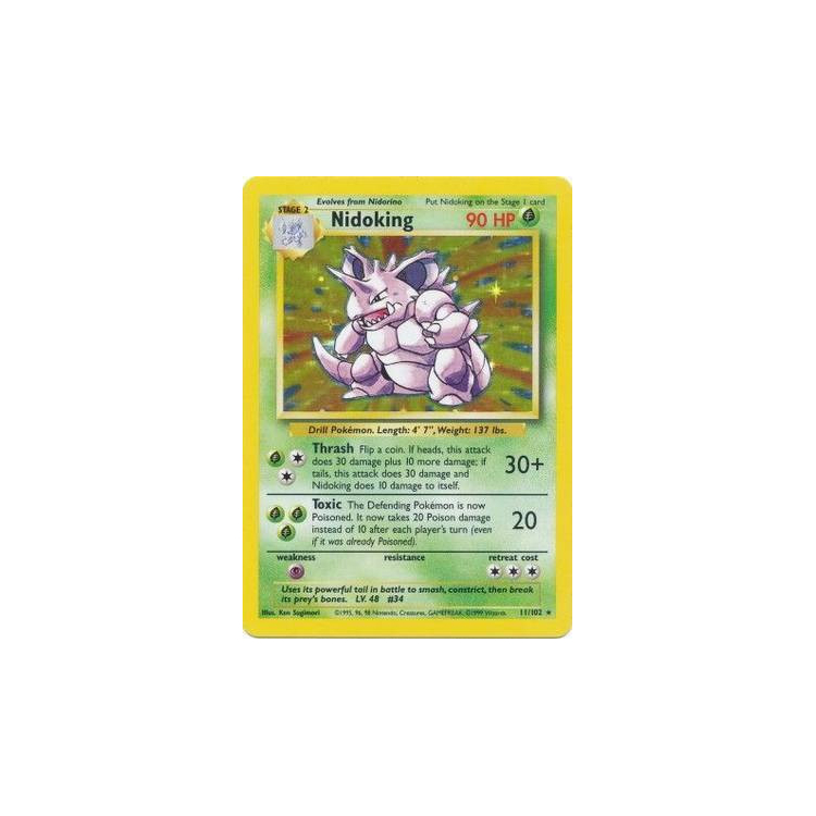 Sell Nidoking (Holo) (Base Set 2000) - Base Set - Big Orbit Cards