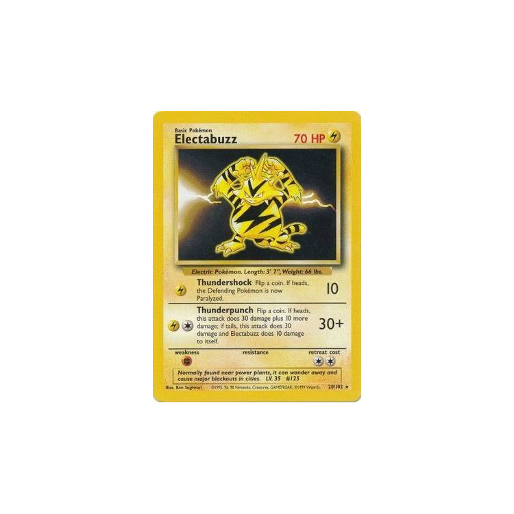 Sell Electabuzz (Base Set 2000) - Base Set - Big Orbit Cards