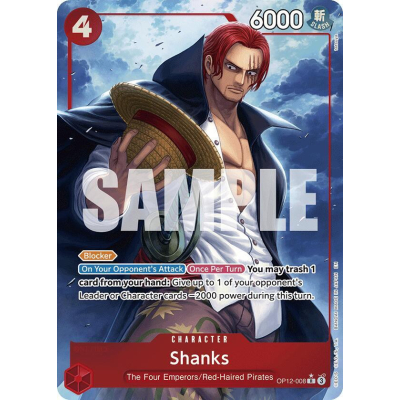 Shanks (008) (Alternate Art) (Foil) - Big Orbit Cards