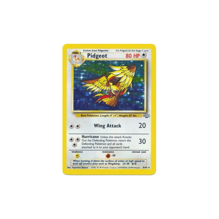 Sell Pidgeot (Holo) (Unlimited Edition) - Big Orbit Cards