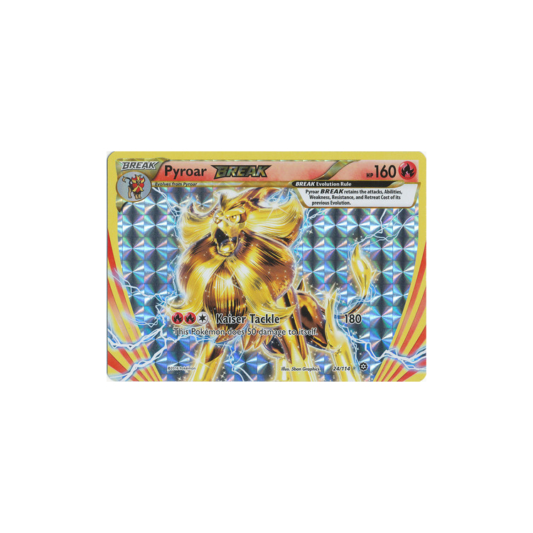 Pyroar BREAK - Steam Siege - Pokemon - Big Orbit Cards