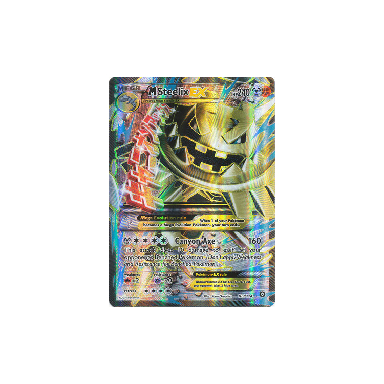 Mega Steelix Ex Card