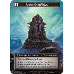 Algor Omphalos (Foil) - Gothic - Big Orbit Cards