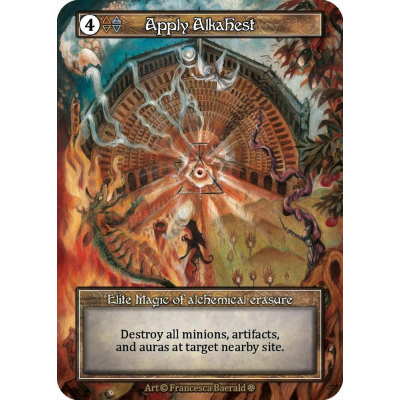 Apply Alkahest (Foil) - Gothic - Big Orbit Cards