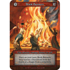 Book Burners - Gothic - Big Orbit Cards