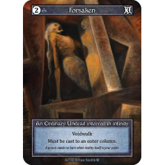 Forsaken (Foil) - Gothic - Big Orbit Cards
