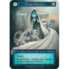 Frozen Horror (Foil) - Gothic - Big Orbit Cards