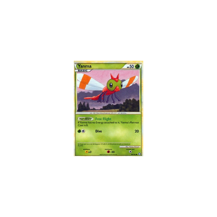 Yanma - Triumphant - Pokemon - Big Orbit Cards