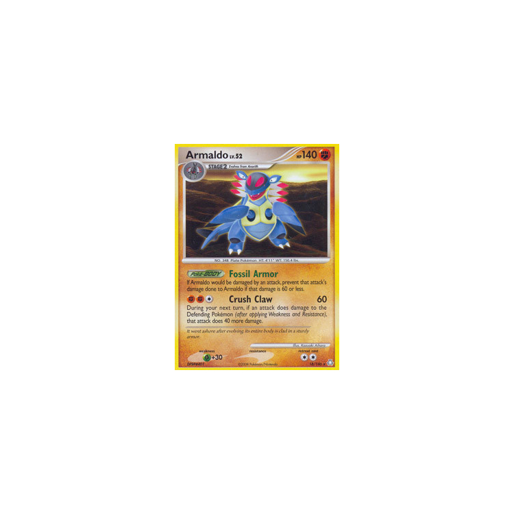 Pokemon Armaldo Card