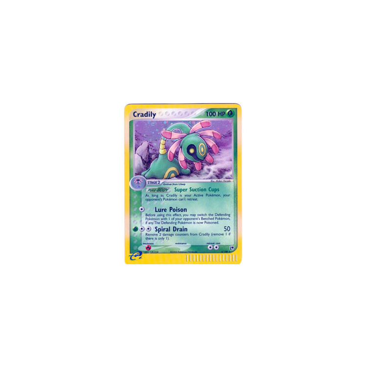 Cradily (Holo) - EX Sandstorm - Pokemon - Big Orbit Cards