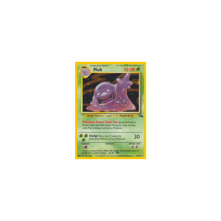 Sell Muk (Holo) (Unlimited Edition) - Fossil - Big Orbit Cards