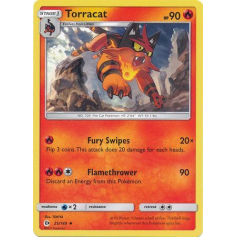Torracat - Sun and Moon - Pokemon - Big Orbit Cards