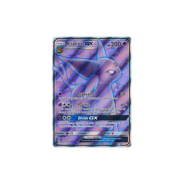 Espeon GX (Full Art) - Sun and Moon - Big Orbit Cards