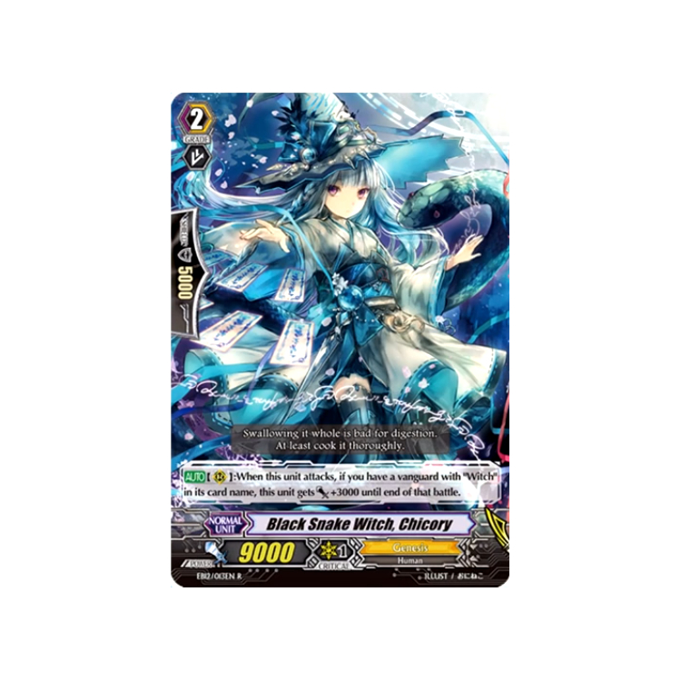 Black Snake Witch, Chicory - Big Orbit Cards