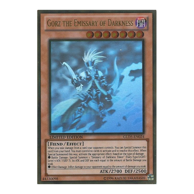 Gorz The Emissary Of Darkness Ghost Rare